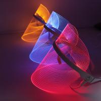 China 3 Color Portable LED Therapy Mask USB Rechargeable Salon Use for sale