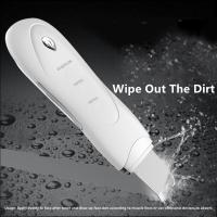 China EMS Ultrasonic Skin Cleanser Spatula Deep Cleansing Face firmming for sale