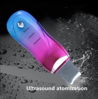 China EMS Ultrasonic Skin Cleanser Spatula Deep Cleansing Face firmming for sale