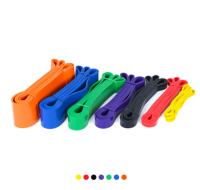 China Custom Logo Yoga Resistance Band 100% Natural Latex For Exercise for sale