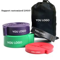 China Powerlifting Assist Yoga Resistance Band FCC Certification for sale