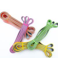 China Custom Logo Yoga Resistance Band 100% Natural Latex For Exercise for sale