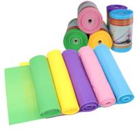 China 1500mm Natural Latex Yoga Resistance Band For P Home Workout for sale