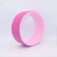 China TPE EVA Yoga Back Roller Wheel Custom Logo For Back Pain for sale