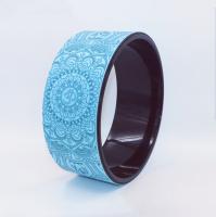 China 33cm Diameter PU Yoga Exercise Wheel Thick Cushion For Dharma for sale