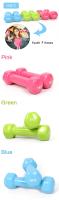 China RoHS Approval 1KG 2KG 3KG Fitness Dumbbell Rubber Hex Dumbbell Set for sale