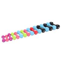 China Cast Iron Rubber Hexagon Dumbbell Sets Kit 0.5KG 0.75KG 1KG 2KG 3KG for sale