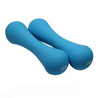 China Hexagon Bone Shaped Dumbbells 1KG Hand Weights For Body Building for sale