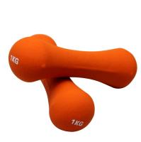 China Hexagon Bone Shaped Dumbbells 1KG Hand Weights For Body Building for sale