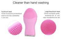 China Portable Mini Electric Silicone Facial Cleanser Waterproof Ipx7 for sale