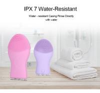 China Portable Mini Electric Silicone Facial Cleanser Waterproof Ipx7 for sale