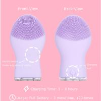 China 5V Facial Massager Electric Facial Cleanser Pink With FCC for sale