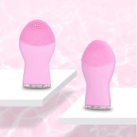 China Waterproof Soft Electric Facial Cleanser 1200 MAh Rechargeable for sale
