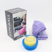 China Thickened PVC Yoga Stability Ball , 85 Cm Exercise Ball Explosion Proof For Pilates for sale