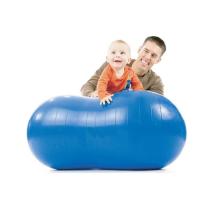 China PVC Anti Burst Inflate Exercise Ball , Peanut Yoga Ball Elastic 90*45cm for sale