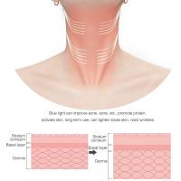 China 8000 Times/Min LED Photon Heating Neck Wrinkle Remover 3 Colors for sale