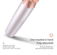 China ABS Portable Painless Eyebrow Hair Remover Mini For Lady for sale