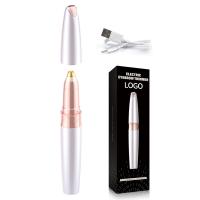 China USB Rechargeable Painless Eyebrow Hair Remover For Eyebrow Painless for sale