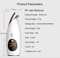 China 24W Rechargeable Handheld Laser Hair Remover 990000 Times for sale