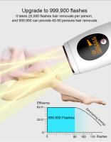 China 24W Rechargeable Handheld Laser Hair Remover 990000 Times for sale