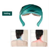 China Wireless Electric EMS Heat Neck Massager Powerful Intelligent Control for sale