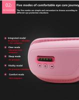 China Heated Therapy Air Pressure Eye Massager Wireless Vibration Smart for sale