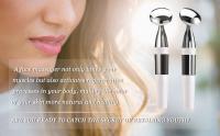 China Dark Circle Removal Face And Eye Massager Ion Magic Wand Eye Customized for sale