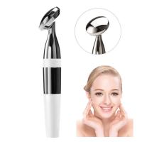 China Dark Circle Removal Face And Eye Massager Ion Magic Wand Eye Customized for sale