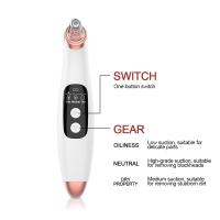 China 400mAh Rechargeable Battery Face Vacuum Cleaner Blackheads Removal Machine Deep Clean for sale