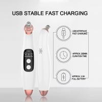 China 400mAh Rechargeable Battery Face Vacuum Cleaner Blackheads Removal Machine Deep Clean for sale