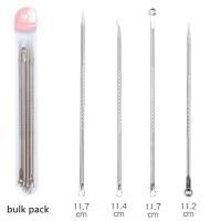 China 4 Pcs 5 Pcs 7 Pcs Facial Skin Care Devices Stainless Steel Acne Blackhead Remover for sale