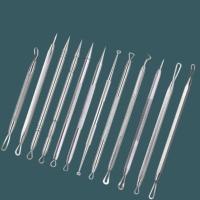 China 1-15 Pcs Blackhead Whitehead Pimple Facial Skin Care Devices Comedone Acne Extractor for sale