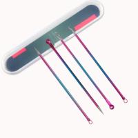 China 4 Pcs 5 Pcs 7 Pcs Facial Skin Care Devices Stainless Steel Acne Blackhead Remover for sale