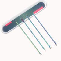 China 4 Pcs 5 Pcs 7 Pcs Facial Skin Care Devices Stainless Steel Acne Blackhead Remover for sale
