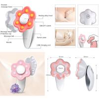 China LED Theray Ionic Handheld Vibrating Massager For Elastic Breast for sale