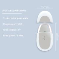 China Wireless Ionic Heated Warm Eye Massager Rechargeable Multi Function for sale