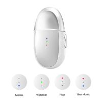 China Ionic Vibrating Radio Frequency Skin Device Heated Eye Massager 42 Degree for sale