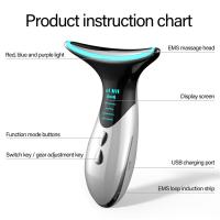 China EMS Vibration Facial Neck Wrinkle Remover Home Use Multipurpose for sale