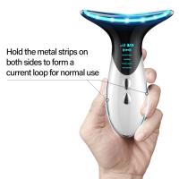 China EMS Vibration Facial Neck Wrinkle Remover Home Use Multipurpose for sale