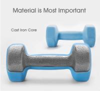 China RoHS Approval 1KG 2KG 3KG Fitness Dumbbell Rubber Hex Dumbbell Set for sale