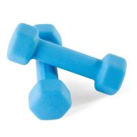 China Cast Iron Rubber Hexagon Dumbbell Sets Kit 0.5KG 0.75KG 1KG 2KG 3KG for sale