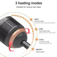 China 1200w Styler Hair Dryer Comb 160 Degree Negative Ionic Straightener for sale