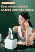 China 800mA Portable Mini Cordless Spray Facial Steamer Nano Oxygen Injection 7.4V for sale