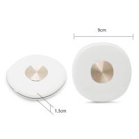 China Upscale Thin Makeup Mirror 1X/3X Glossy LED Light Compact Mirror Light USB Rechargeable for sale
