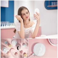 China Beauty 3X Magnifying LED Compact Lighted Travel Makeup Mirror with Light for sale
