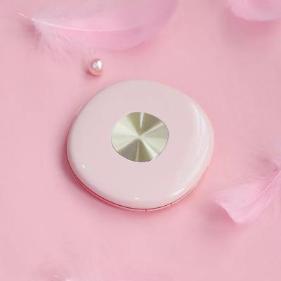 China Portable Lighted Makeup Mirror, 1X/7X Magnification, Compact Magnifying Makeup Mirror with Daylight LED Ring Light for sale