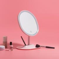 China Wholesales Makeup Mirror with LED Soft Ring Lights Touch Sensor Mirror Desktop Mirror for sale