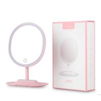 China Wholesales Makeup Mirror with LED Soft Ring Lights Touch Sensor Mirror Desktop Mirror for sale