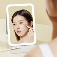 China Wholesale Professional Manufacturer Portable Custom Logo Led Compact Mirror Private Label Mirror Compact for sale