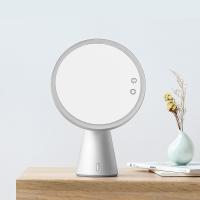 China Factory Price Three Colors Adjustable Brightness Blue tooth Ring Light Mirror for sale